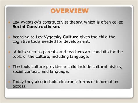 Constructivisms Part 3 Vygotskys Social Constructivism Sqfoc