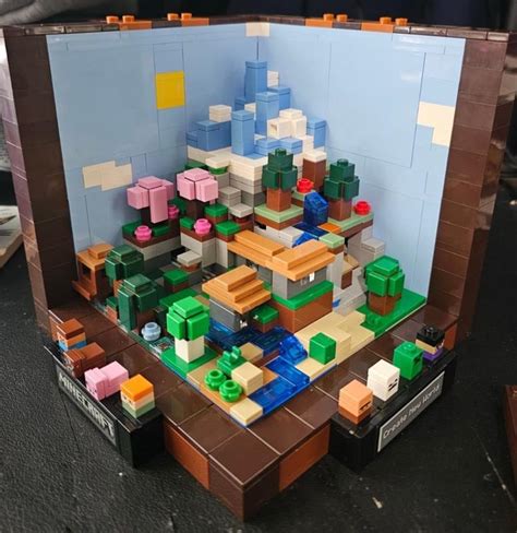 LEGO Minecraft The Crafting Table Build And Display Set For Adults Pieces Macy S