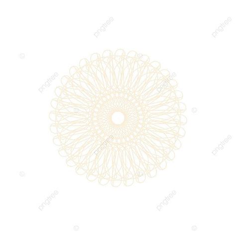 Vector Design Guilloche Pattern For Passport Certificate Diploma With