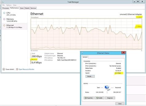 Windows 2012 R2 Problem With A Limit Data Receive Generated By