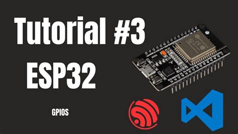 Curso ESP32 visual Studio Code 03 Configuración estructurada GPIOS YouTube