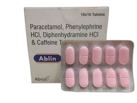 Ablin Tablet At ₹ 750 00 Box In New Delhi Id 2849620359130
