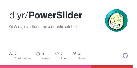 Github Dlyrpowerslider Qt Widget A Slider And A Double Spinbox