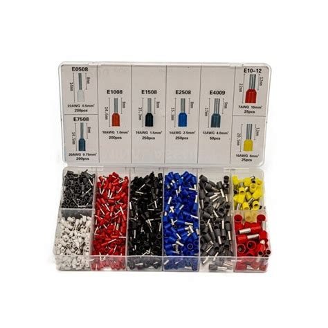 Комплект за кримпване на електрически кабели накрайници клещи за кримпване Самонастройващи се