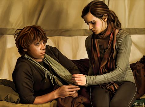 Ron X Hermione Dh By Blastedgoose On Deviantart
