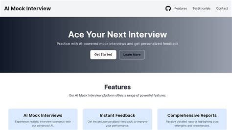 Ai Mock Interview Featuresalternativesfaq And More Toolerific