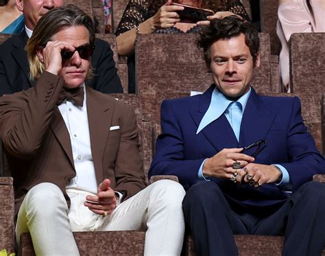 Harry Styles Jokes About Spitting On Chris Pine