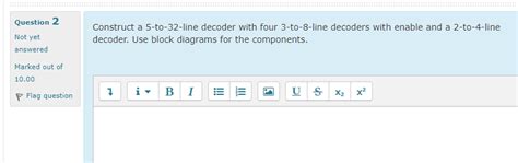 Solved Question 2 Construct A 5 To 32 Line Decoder With Four