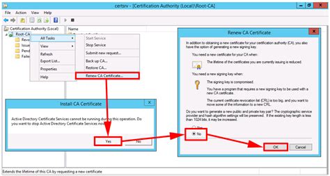 Tasks After Renewing Ca Certificate Microsoft Qanda