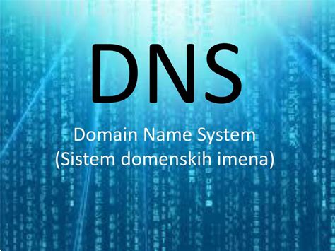 PPT DNS PowerPoint Presentation Free Download ID