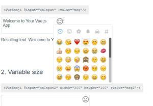 Emoji Picker Component For Vue Emoji Vue Vue Script