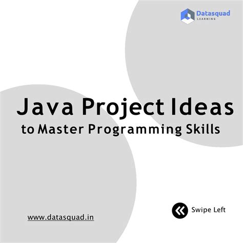 Ppt Java Project Ideas To Master Programming Skills Powerpoint