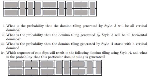 Solved Recall The Set Of All Domino Tilings On A 2 X N Grid