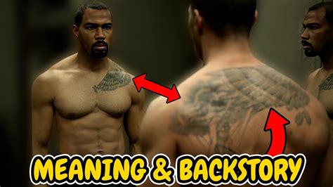 Omari Hardwick Back Tattoos Omari Hardwick I Am Thankful For My