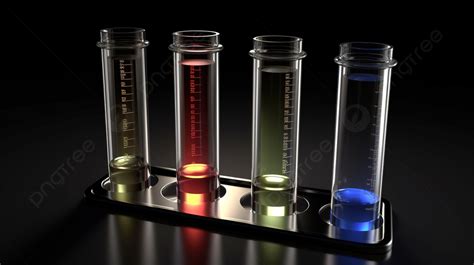 3d 렌더링 그림의 아이코닉 테스트 튜브 실험실 유리 제품 실험실 장비 시험관 배경 일러스트 및 사진 무료 다운로드