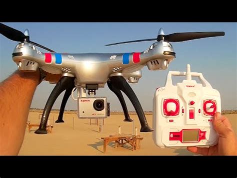 Syma X8G Drone with 8MP HD Camera Review - YouTube