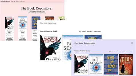 The Book Depository Bootstrap Triptych Project By Salma Erakat Medium