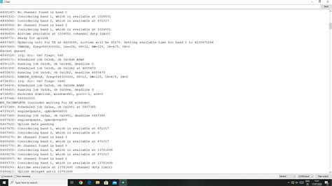 OTAA Downlink Not Received By Node Although Line SetClockError Is Added Issue