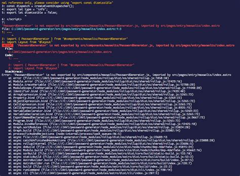 Error Ejecutando Npm Run Build En El Entry De Maxwolts · Issue 397 · Midudevpassword