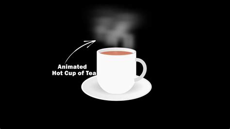 Animated Cup Of Tea Html And Css Css Animation Effects Youtube