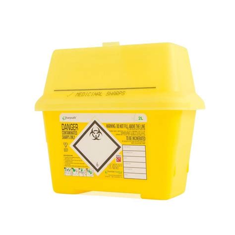 Sharp Safe Medical Sharps Container 2 Litre Shop Online At NXP For Business Supplies Wide