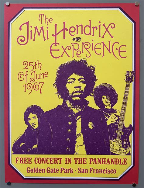The Jimi Hendrix Experience Poster Museum