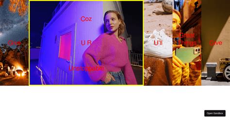 Day Flex Image Gallery Codesandbox