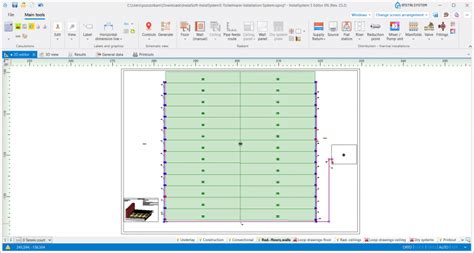 Radiant Heating Installation In A Tichelmann System Example For The Lesson Helpsystem