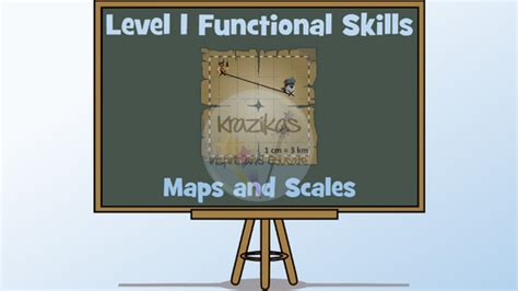 Level 1 Functional Skills Maths Maps And Scales Teaching Resources