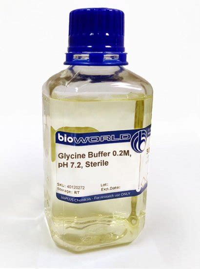 Glycine Buffer 0 2m Ph 7 2 Sterile Bioworld