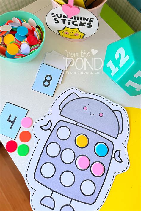 Robot Remake Math Game From The Pond