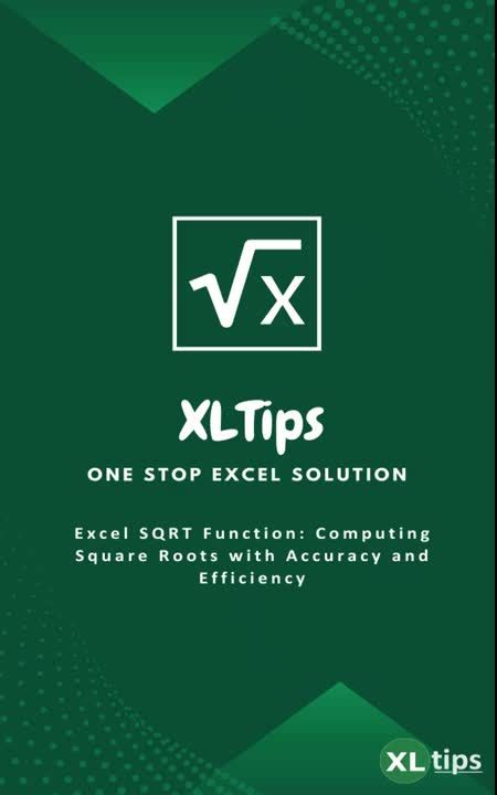 Xl Tips On Linkedin Excel Sqrt Function Computing Square Roots With Accuracy And Efficiency