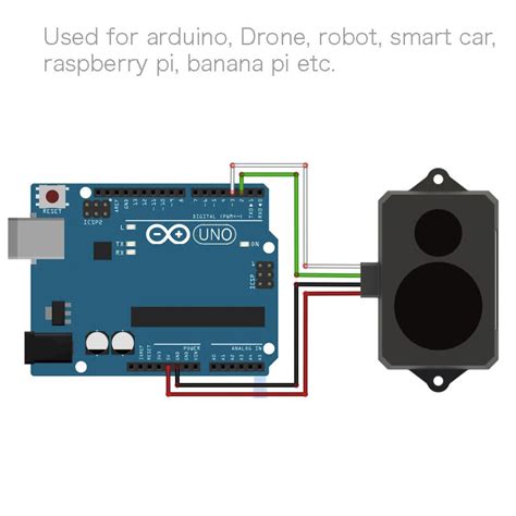 Compact Lidar Range Sensor For Arduino Tfmini S Indonesia Ubuy
