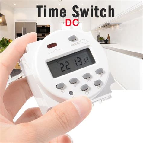 Jual Modul Timer Digital Programmable DC V Auto On Off Switch Timer Shopee Indonesia