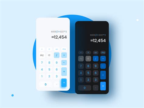 Calculator App Design Dailyui Calculator App Calculator Design
