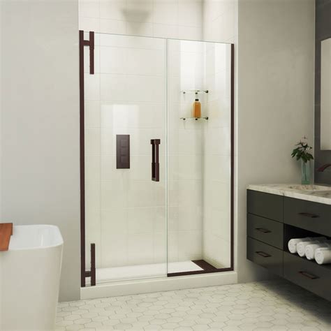 Dreamline Ascend 56 12 57 12 Inch W X 72 Inch H Frameless Shower Door