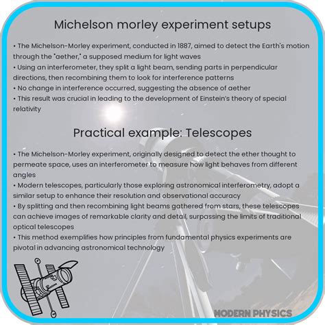 Michelson Morley Experiment Relativity Precision And Impact