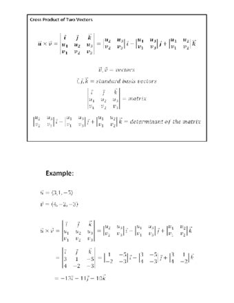 How To Calculate The Cross Product Of Two Vectors With Calculator