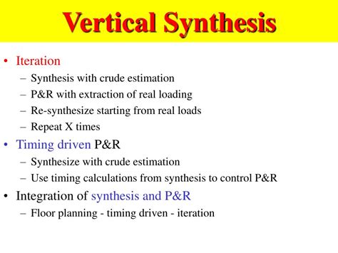 Ppt Synthesis From Vhdl Powerpoint Presentation Free Download Id453087