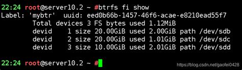 linux基础之 btrfs文件系统 btrfs 扩容 csdn博客