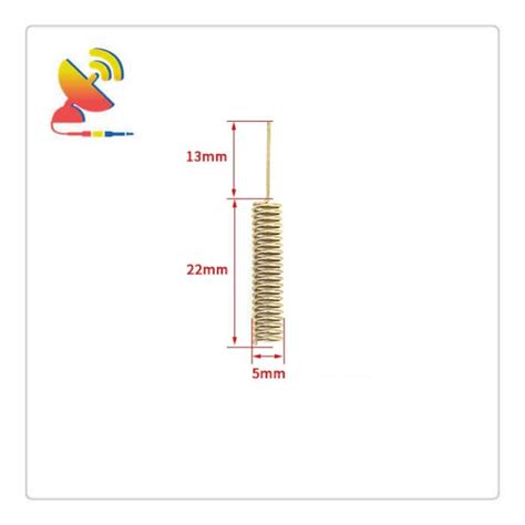 High Performance 433mhz Spring Antenna Uhf Helical Antenna Candt Rf Antennas Inc Antenna