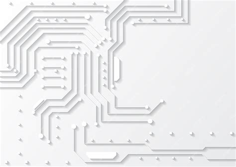 하이테크 디지털 데이터 연결 시스템 및 컴퓨터 전자 설계를 사용한 회로 기술 배경 프리미엄 벡터