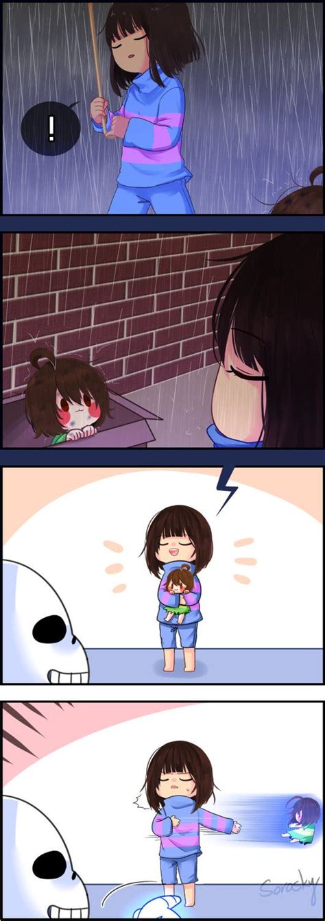 Pin Em Frisk X Chara