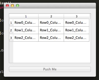 Python How To Control Other Widgets With An QAbstractTableModel Model Stack Overflow