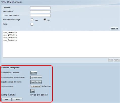 Manage Vpn Users And Configure Quick Vpn On Rv016 Rv042 Rv042g And