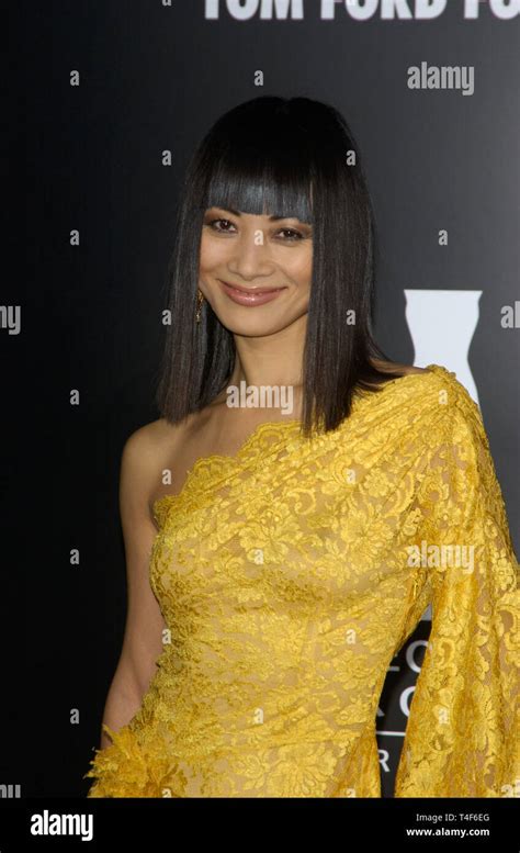 Los Angeles Ca March 28 2004 Actress Bai Ling At The Rodeo Drive