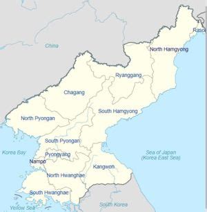 Provinces Of North Korea