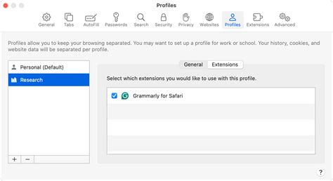Macのsafariでプロファイルを使う Apple サポート 日本