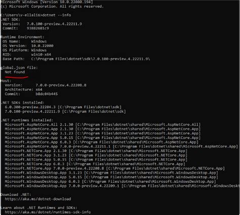 Download And Install Net 70100 Preview4222119 Sdk The Global