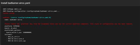 Esphome Updating Ac Units After Platform Deprecation Configuration Home Assistant Community